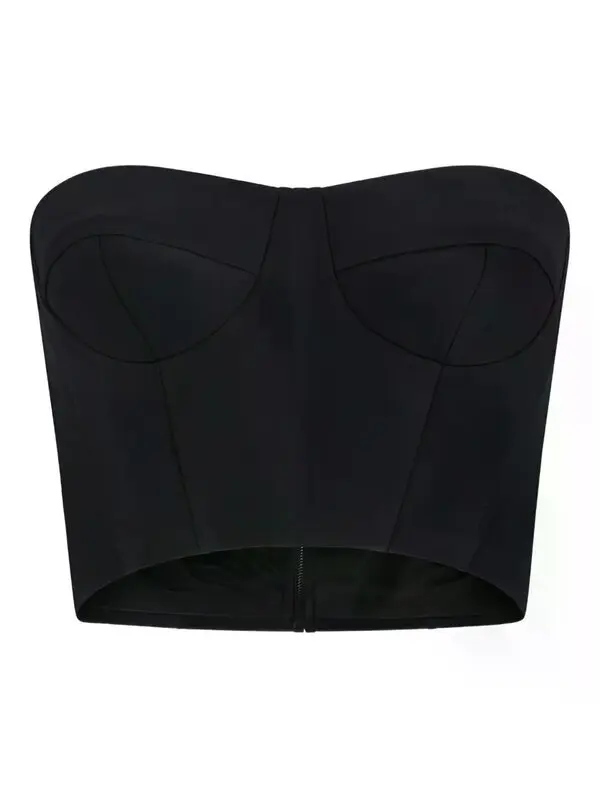 David Koma Panelled Bustier Top