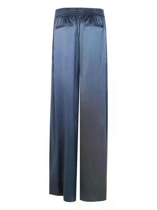 JOSEPH Dijon Palazzo Pants - Blue