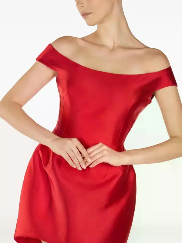 ARAFTU Off-shoulder Midi Dress