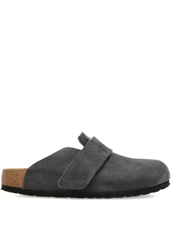 BIRKENSTOCK Loma Strap Suede Sandals - Grey