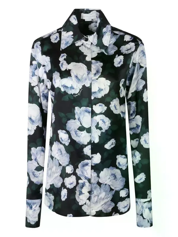 Stella McCartney Floral-print Shirt - Black