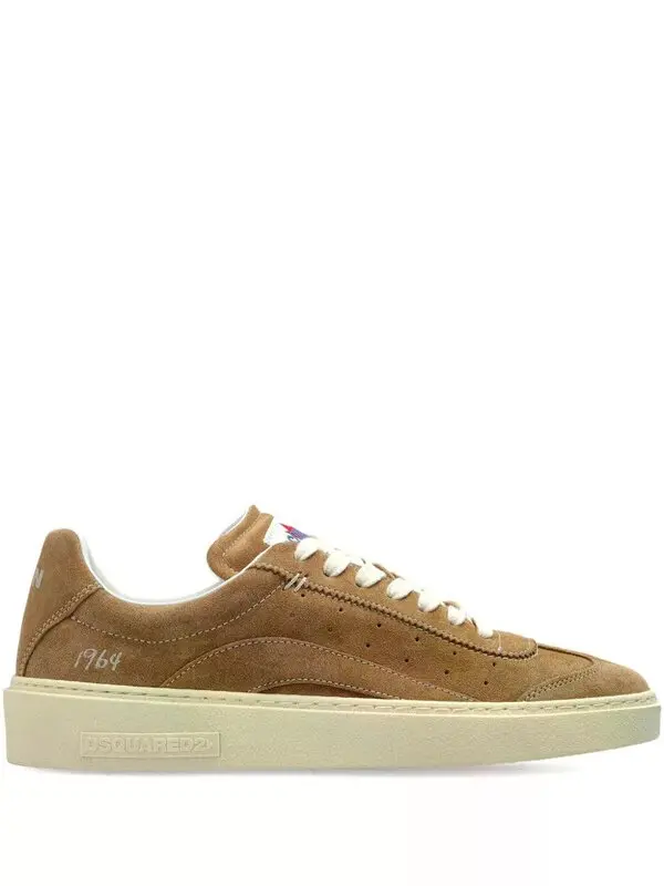Dsquared2 Rider Suede Low-top Sneakers - Brown