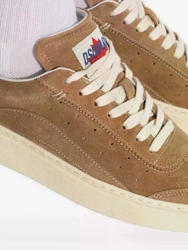 Dsquared2 Rider Suede Low-top Sneakers - Brown