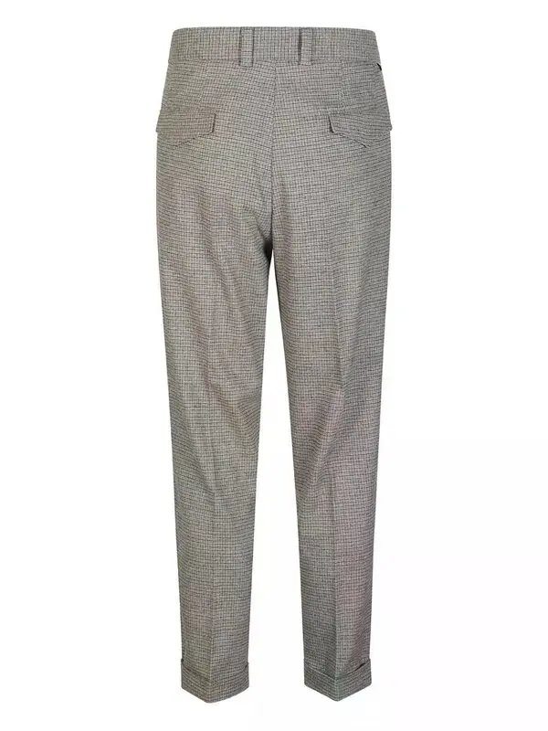 PAOLO PECORA Check Trousers