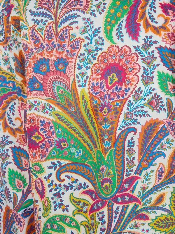 Etro Paisley-print Long-sleeve Shirt - White