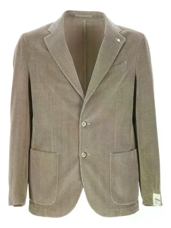 L.B.M. 1911 Corduroy Blazer - Neutrals