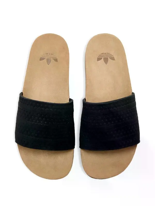 Adidas Adilette Perforated-band Sandals - Black