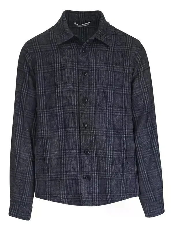 Fedeli Checked-pattern Shirt Jacket
