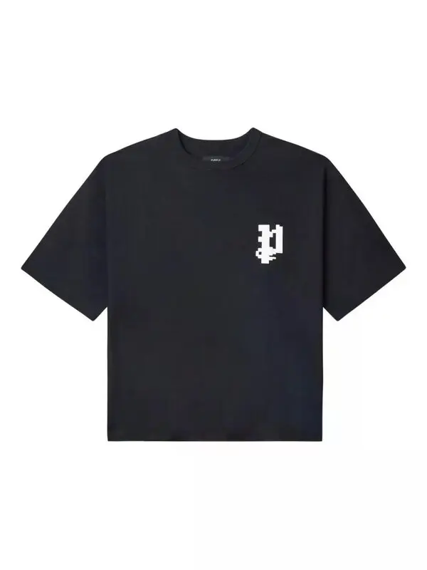PURPLE BRAND Logo-detail T-shirt