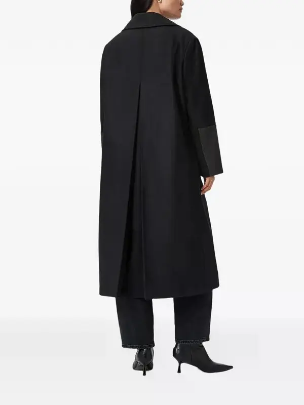 ALLSAINTS Sellma Long-sleeve Coat - Black