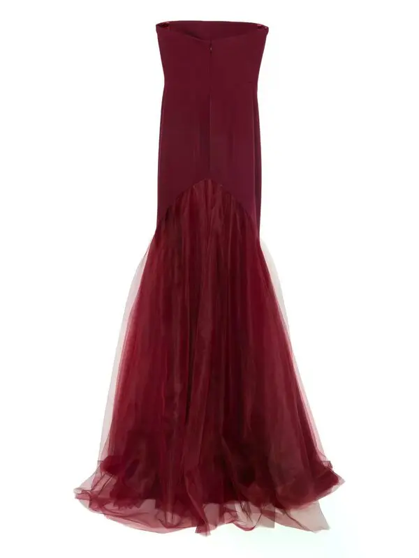 V:PM ATELIER Ariana Strapless Maxi Dress