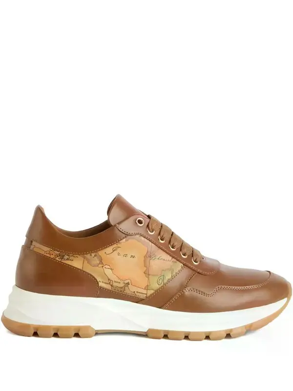 ALVIERO MARTINI 1° CLASSE Map-print Sneakers