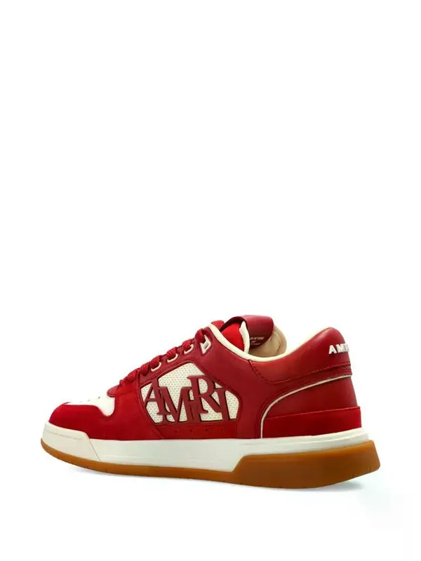 Amiri Lace-up Logo Sneakers - Red