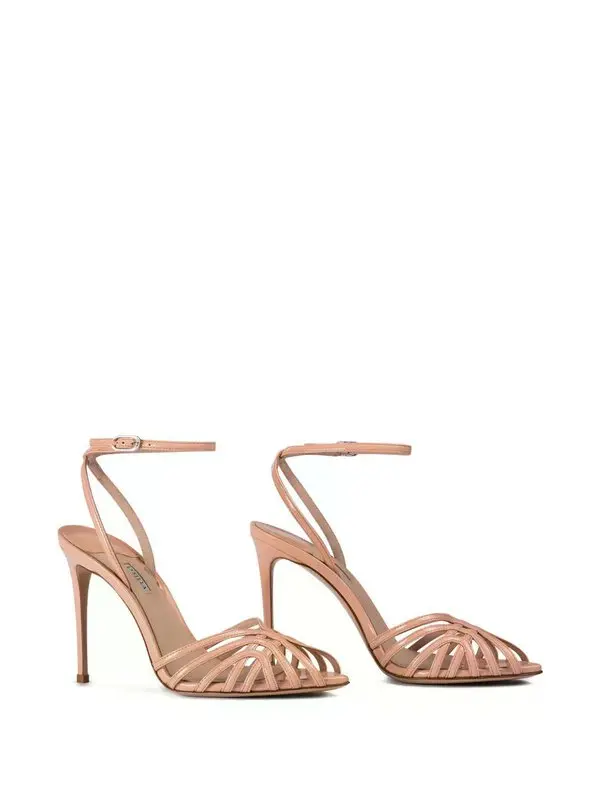 LE SILLA Embrace Strappy Sandals - Neutrals
