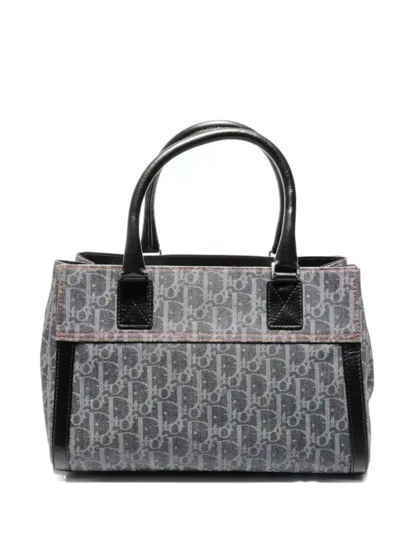 Dior 2005 Trotter-pattern Tote Bag