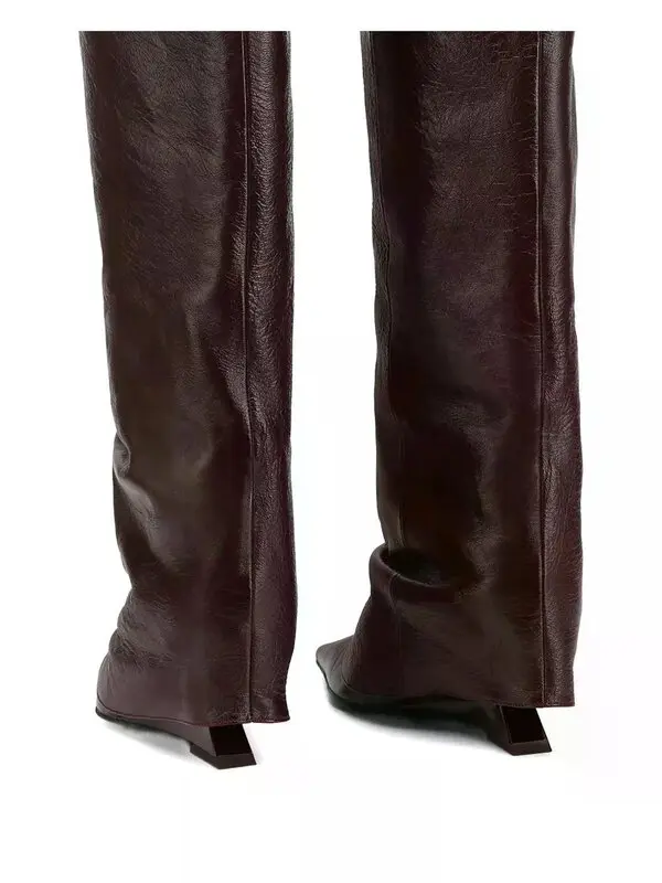 NAKED WOLFE Pointed-toe Knee-high Boots
