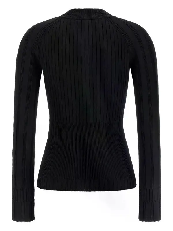 Balmain Button-up Cardigan - Black
