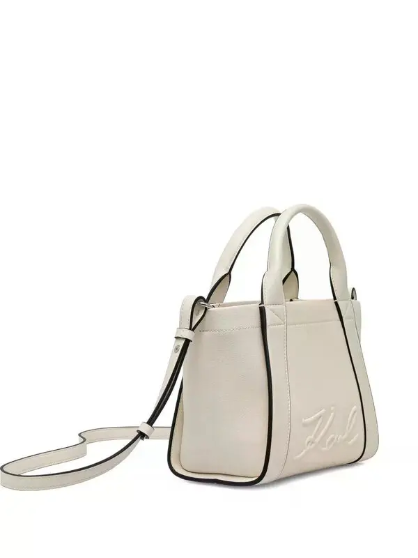 Karl Lagerfeld Embossed Logo Tote