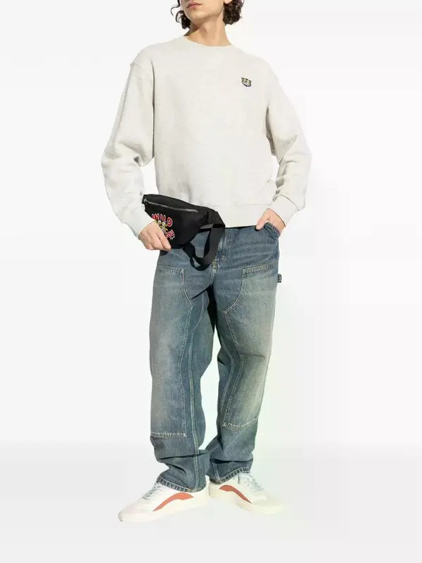 Kenzo Appliqué-detail Sweatshirt - Grey
