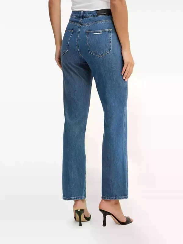 Karl Lagerfeld Five-pocket Straight Leg Jeans