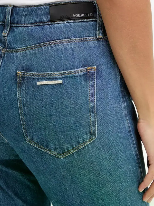 Karl Lagerfeld Five-pocket Straight Leg Jeans