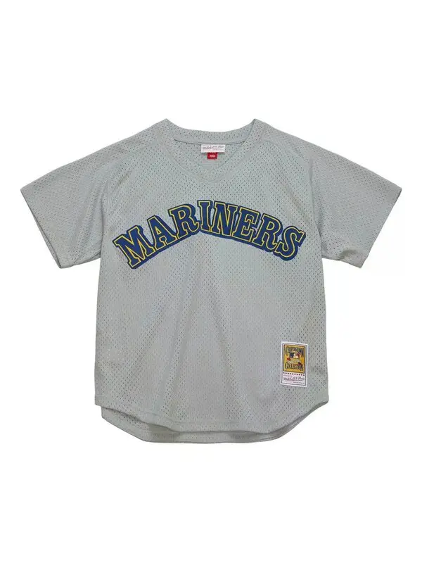 Mitchell & Ness Mlb Mariners 1989 Edgar Martinez T-shirt - Grey