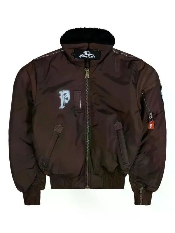 PROTOTYPES Sprayed Goat Bomber Jacket