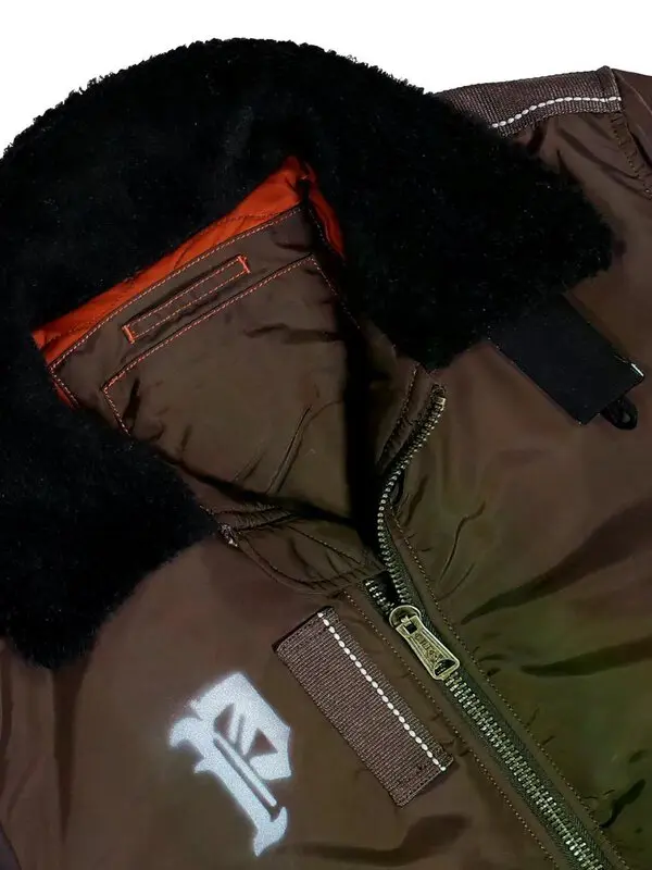 PROTOTYPES Sprayed Goat Bomber Jacket
