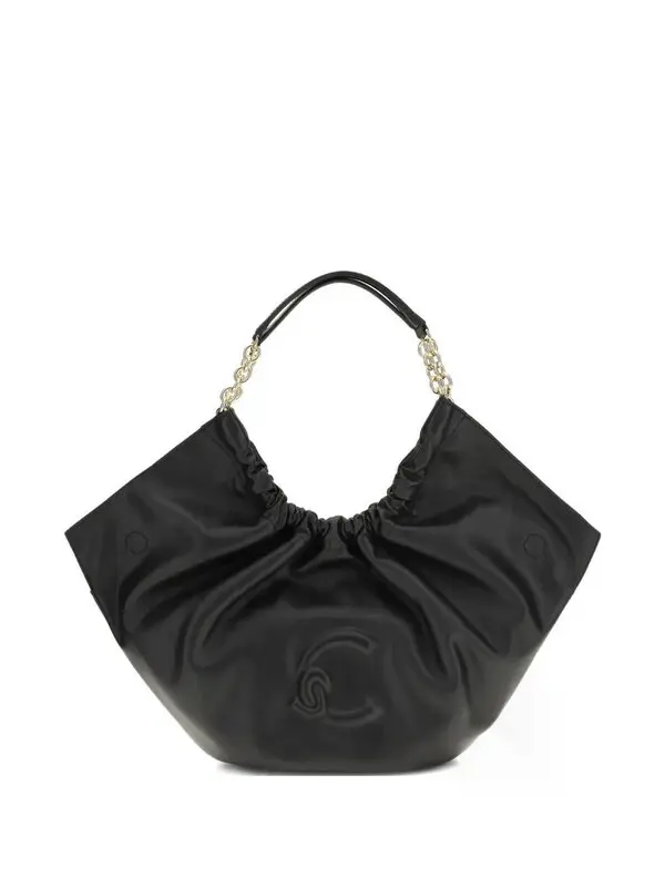 COCCINELLE Medium Smash Leather Shoulder Bag - Black
