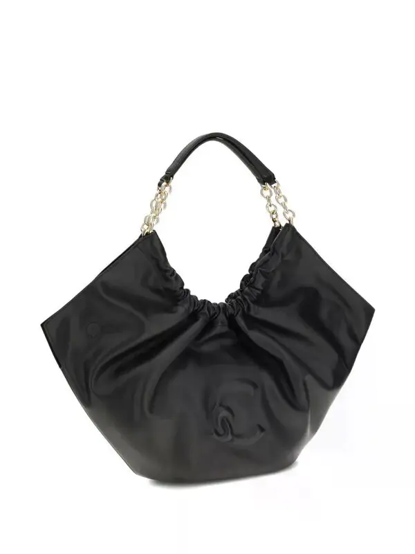 COCCINELLE Medium Smash Leather Shoulder Bag - Black