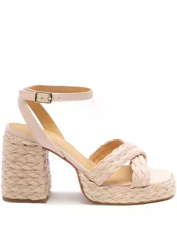 CastaÑer Raffia Woven Espadrille Sandals