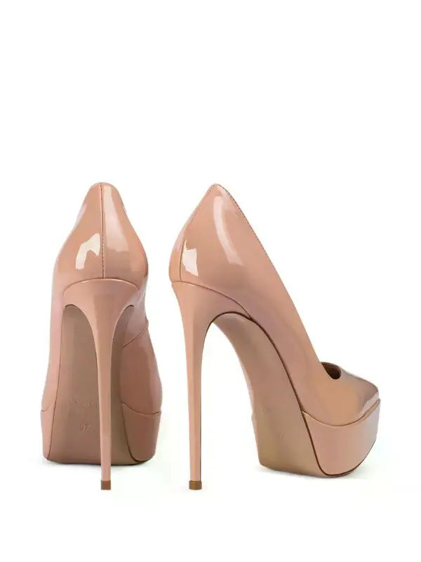 LE SILLA Platform Stiletto Pumps - Neutrals