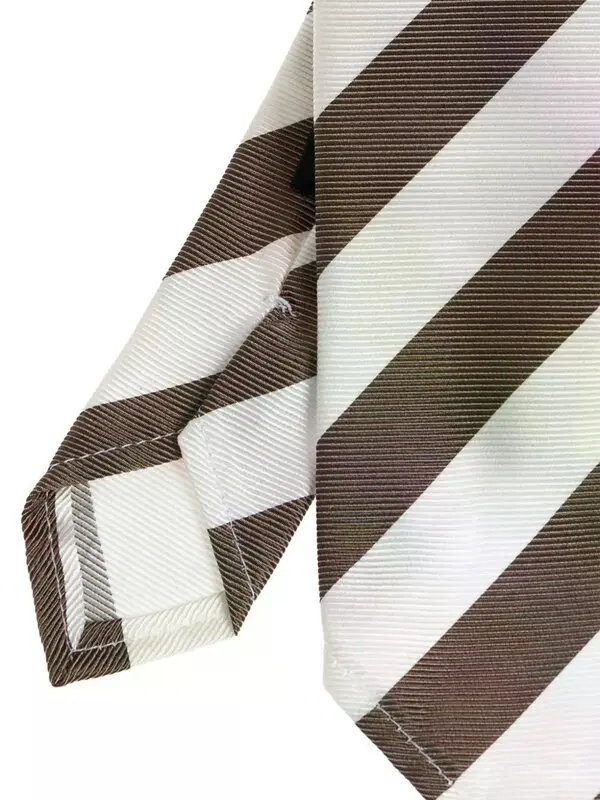Dsquared2 Striped Silk Neck Tie