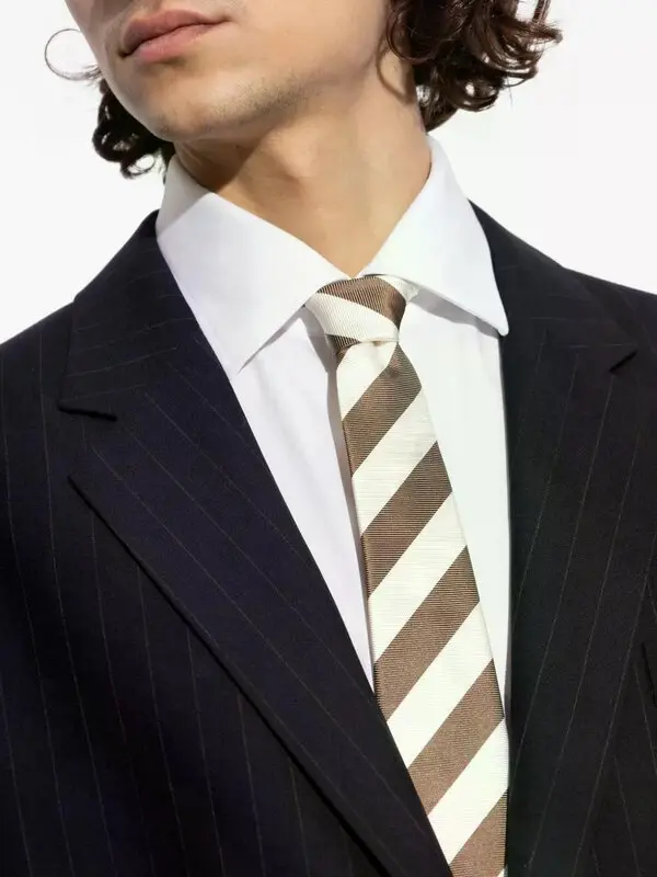 Dsquared2 Striped Silk Neck Tie