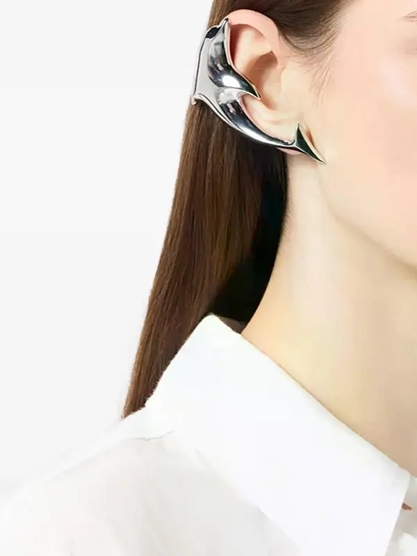 Blumarine Dolphin Clip-on Ear Cuffs