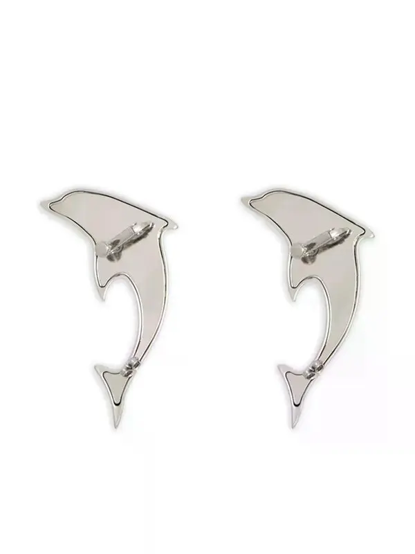 Blumarine Dolphin Clip-on Ear Cuffs