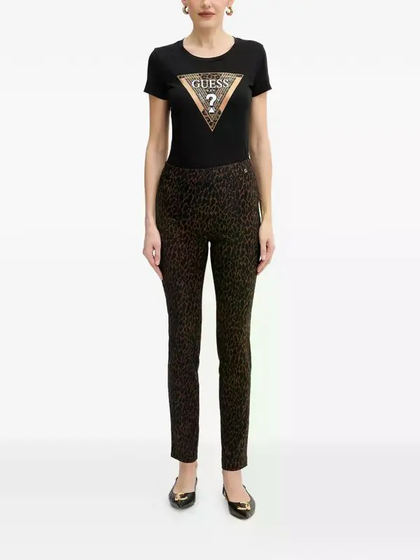 Guess Leopard-pattern Trousers