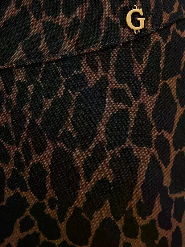 Guess Leopard-pattern Trousers