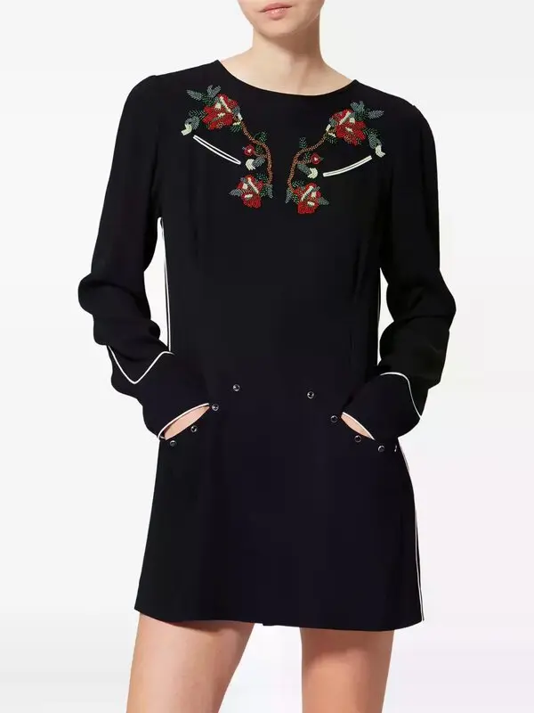 Isabel Marant Étoile Youma Beaded Mini Dress