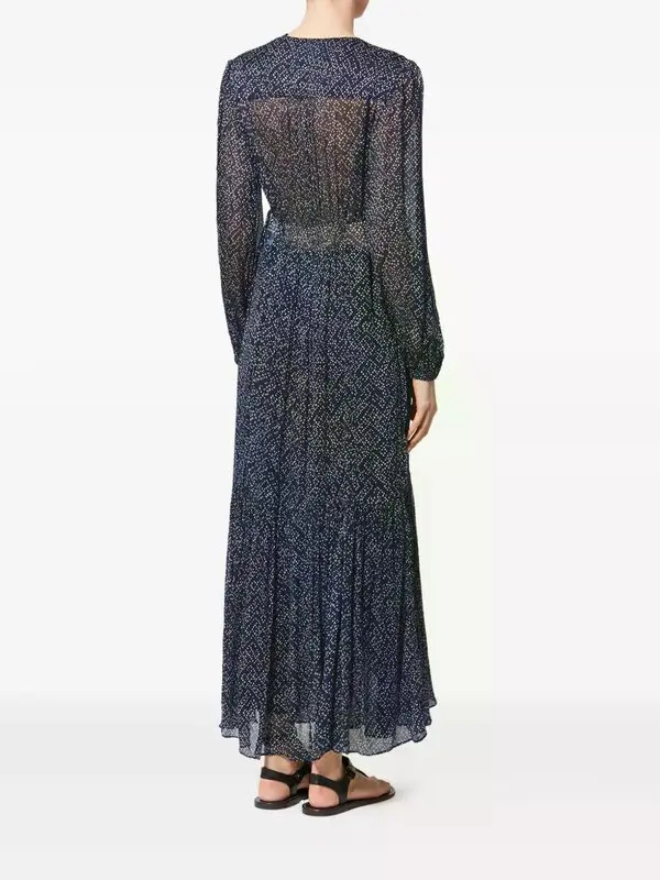 MARANT ETOILE Briane Polka-dot Midi Dress