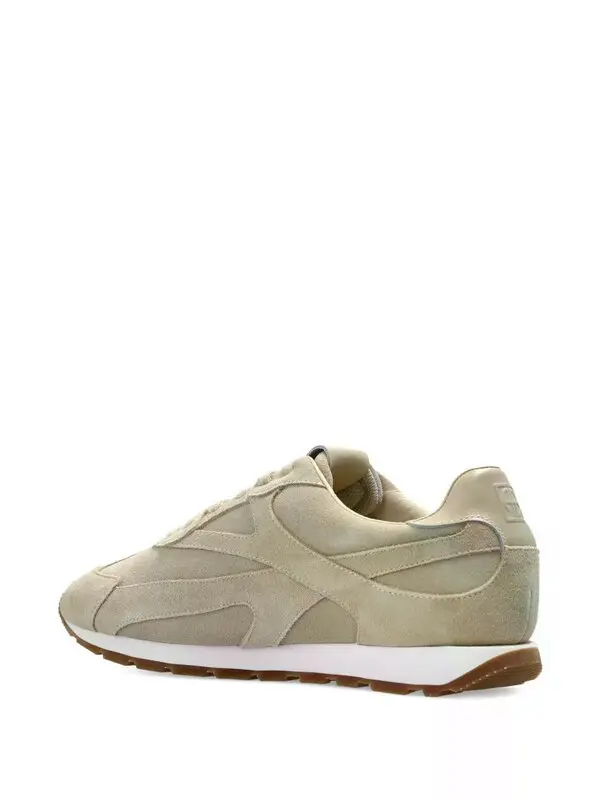 ANINE BING Suede Panelled Sneakers - Neutrals
