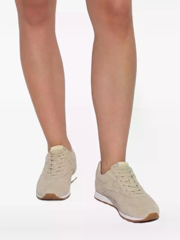 ANINE BING Suede Panelled Sneakers - Neutrals
