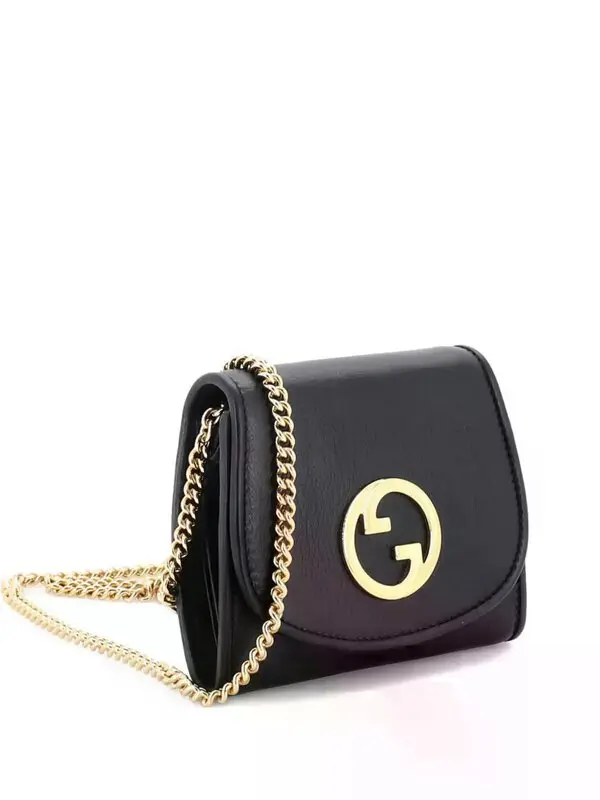 Gucci Blondie Wallet On Chain - Black