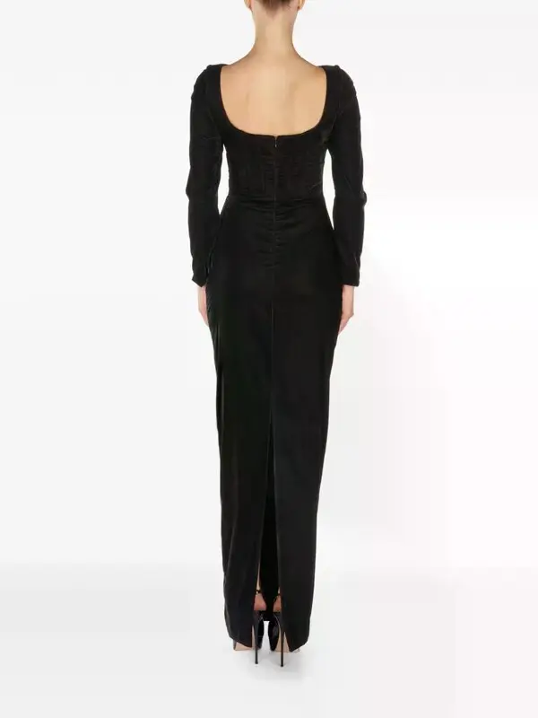 ARAFTU Long-sleeved Maxi Dress