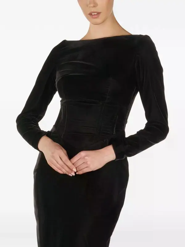 ARAFTU Long-sleeved Maxi Dress