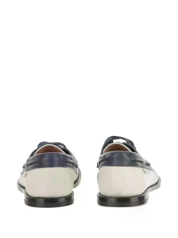 Loewe Two-tone Boat Shoes