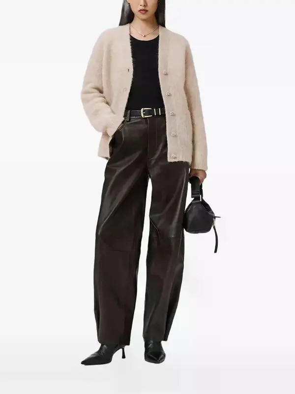 ALLSAINTS Rubi Button-front Cardigan - Neutrals