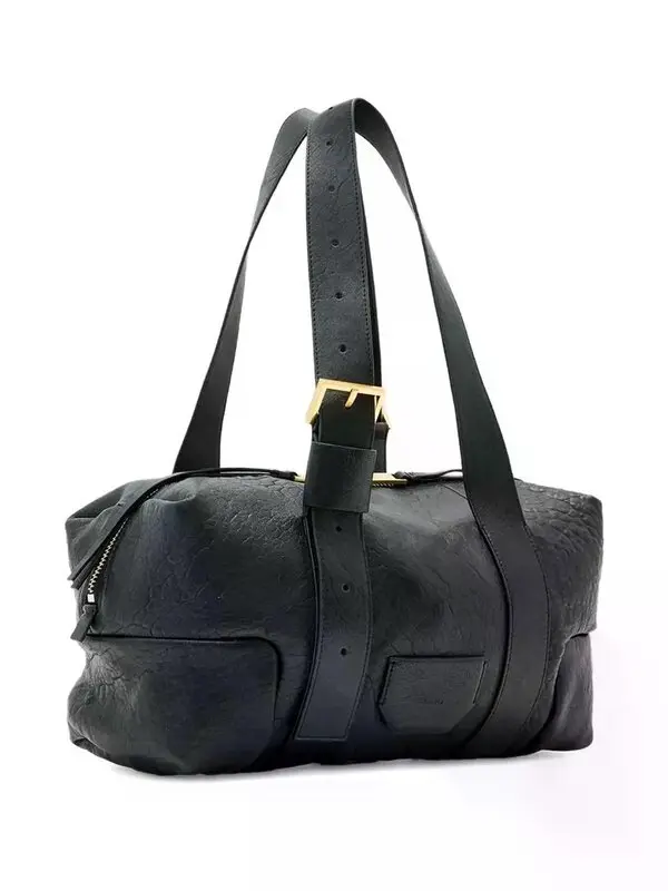 ALLSAINTS Ares Buckled-strap Tote Bag - Black