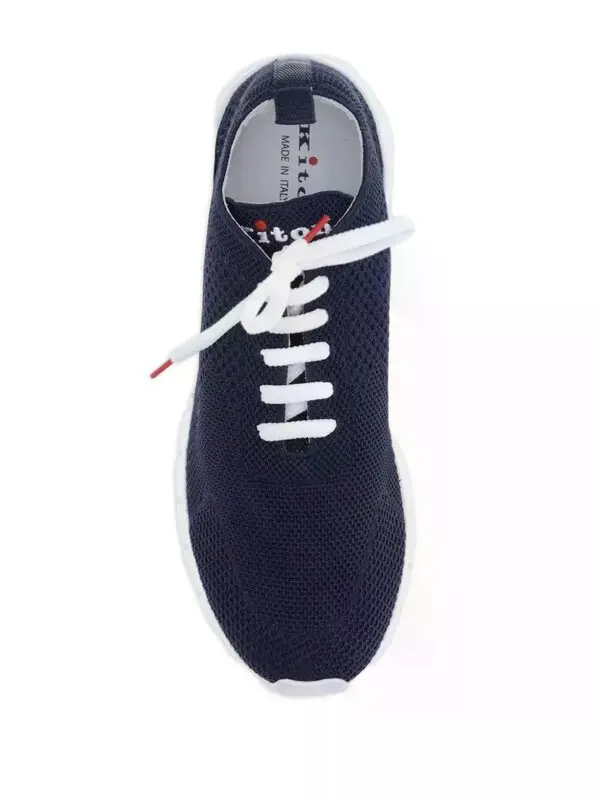 Kiton Knit Sneakers - Blue