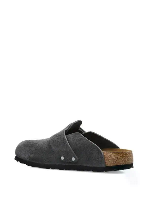 BIRKENSTOCK Loma Strap Suede Sandals - Grey